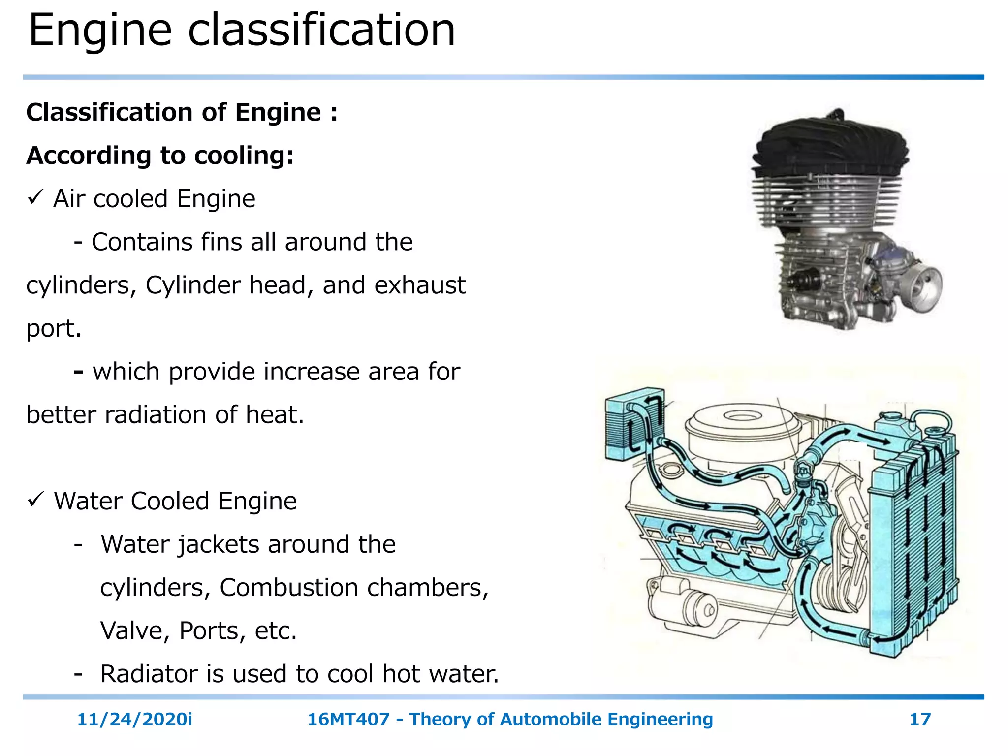 Components of engine & its materials | PPTX