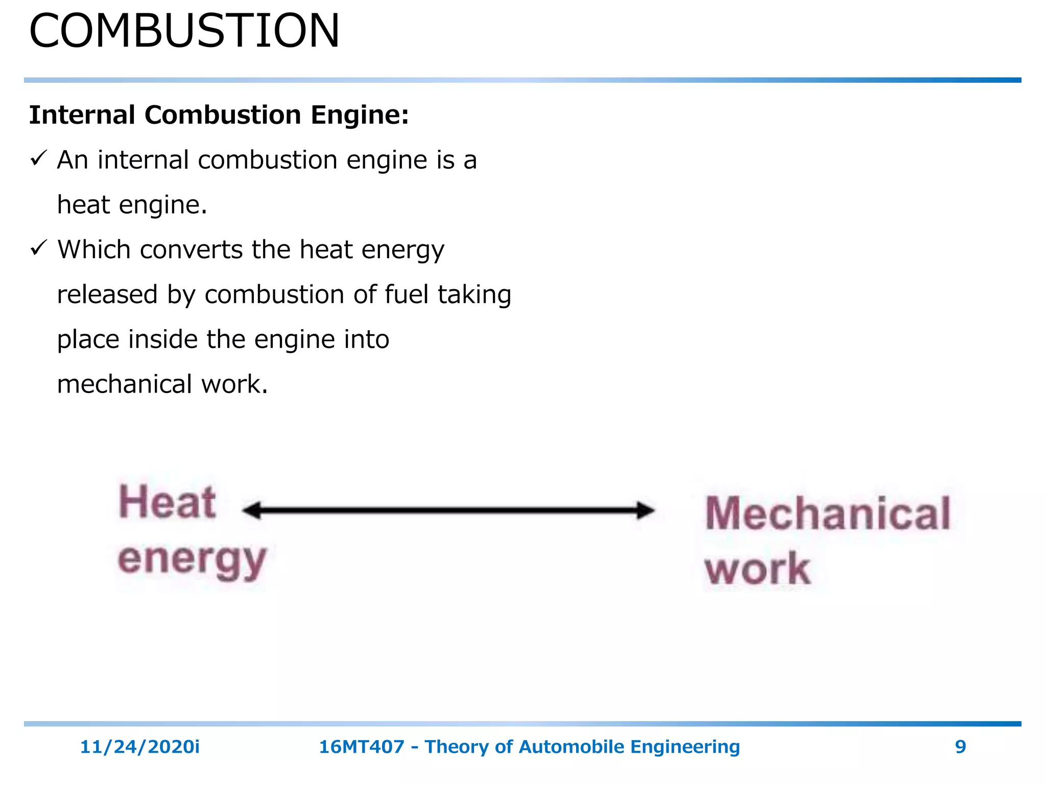 Components of engine & its materials | PPTX