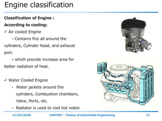 Components of engine & its materials | PPTX