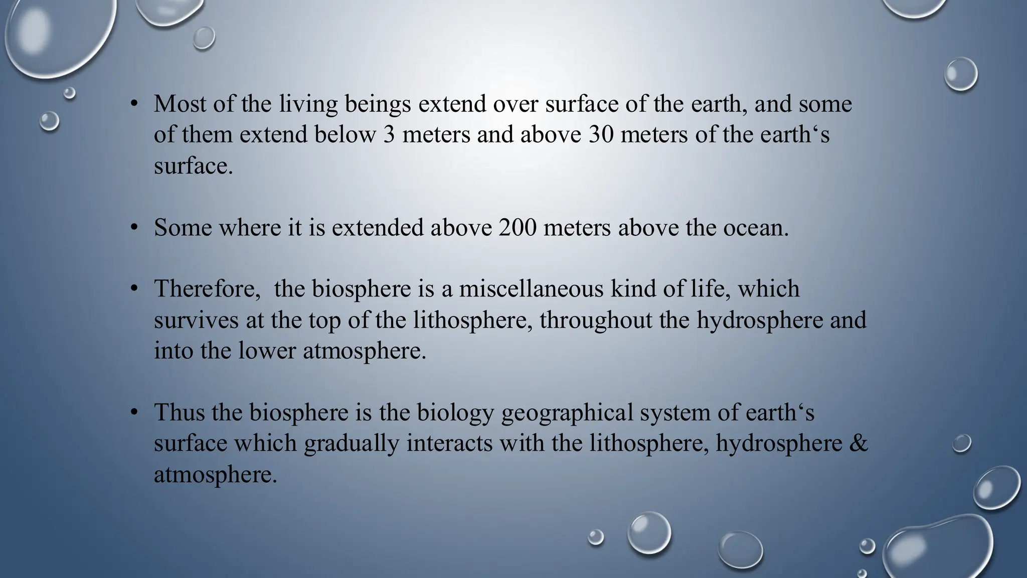 Components of Environment- lithosphere, hydrosphere, atmosphere ...