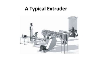 Components of extrusion system in Food Processing | PPTX