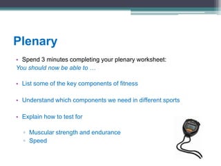 Components of Fitness | PPTX | Participant Sports | Fitness and Exercise