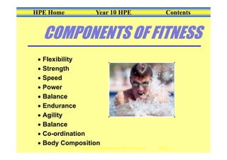 Components of fitness | PPT