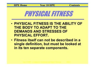 Components of fitness | PPT