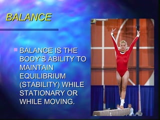 Components of fitness | PPT