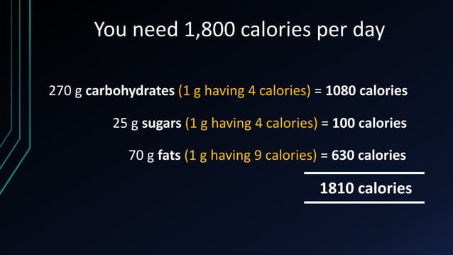 Components of food (Class 6) | PPT