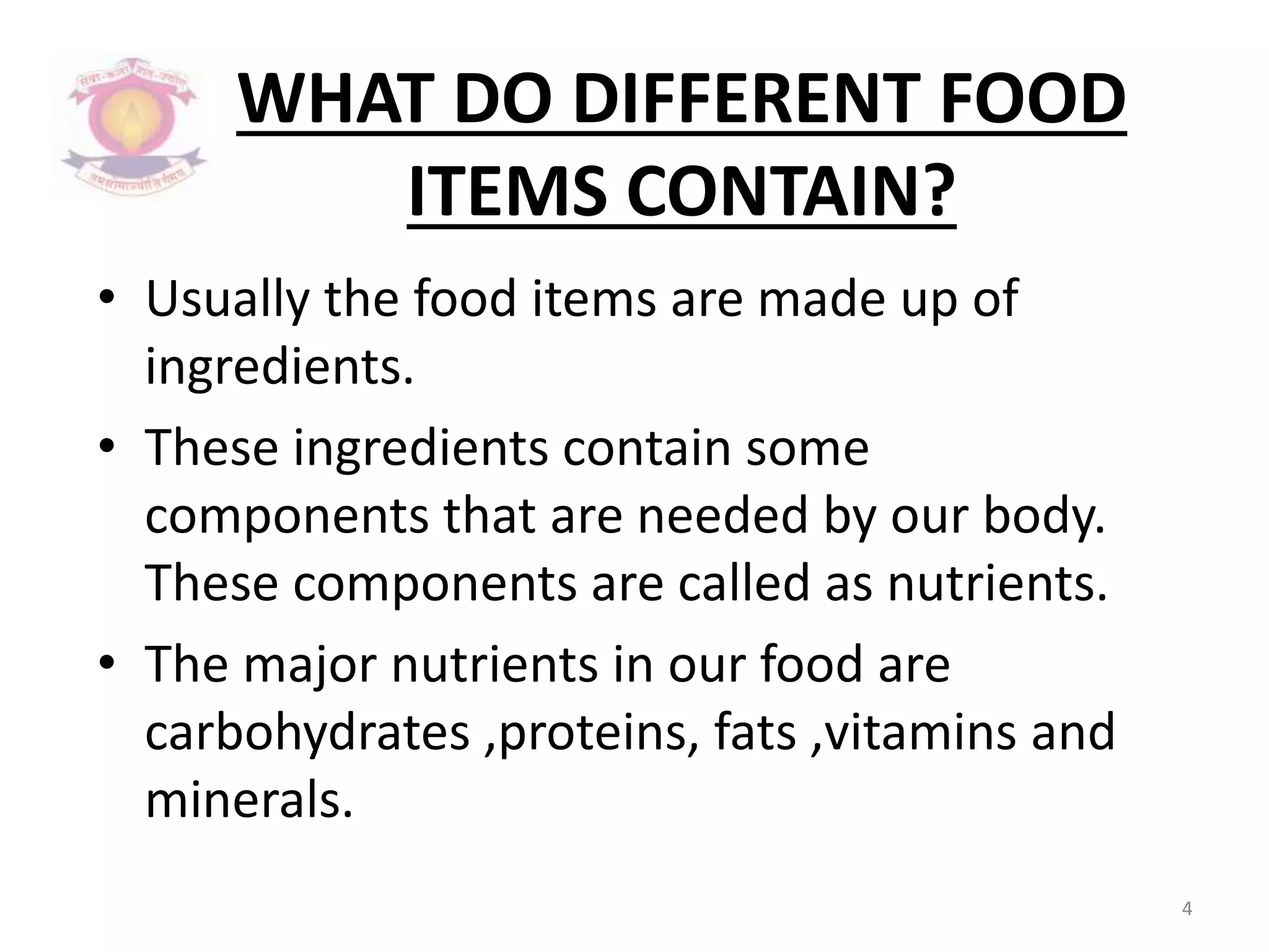 COMPONENTS OF FOOD.pptx