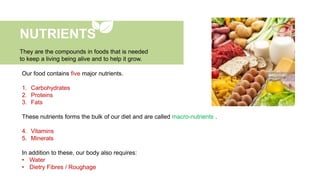 Components of food | PPTX