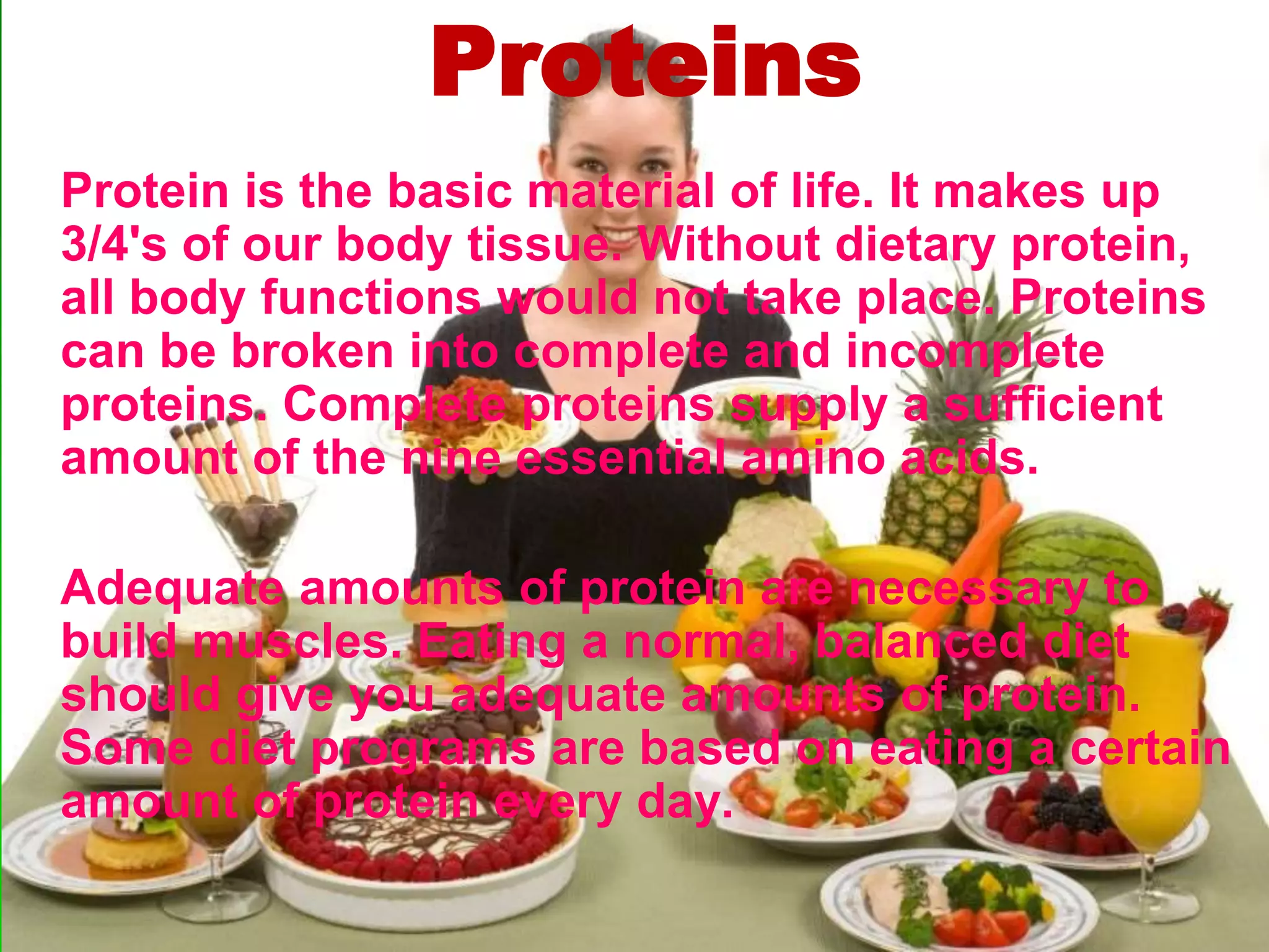 Components of food class iv | PPSX