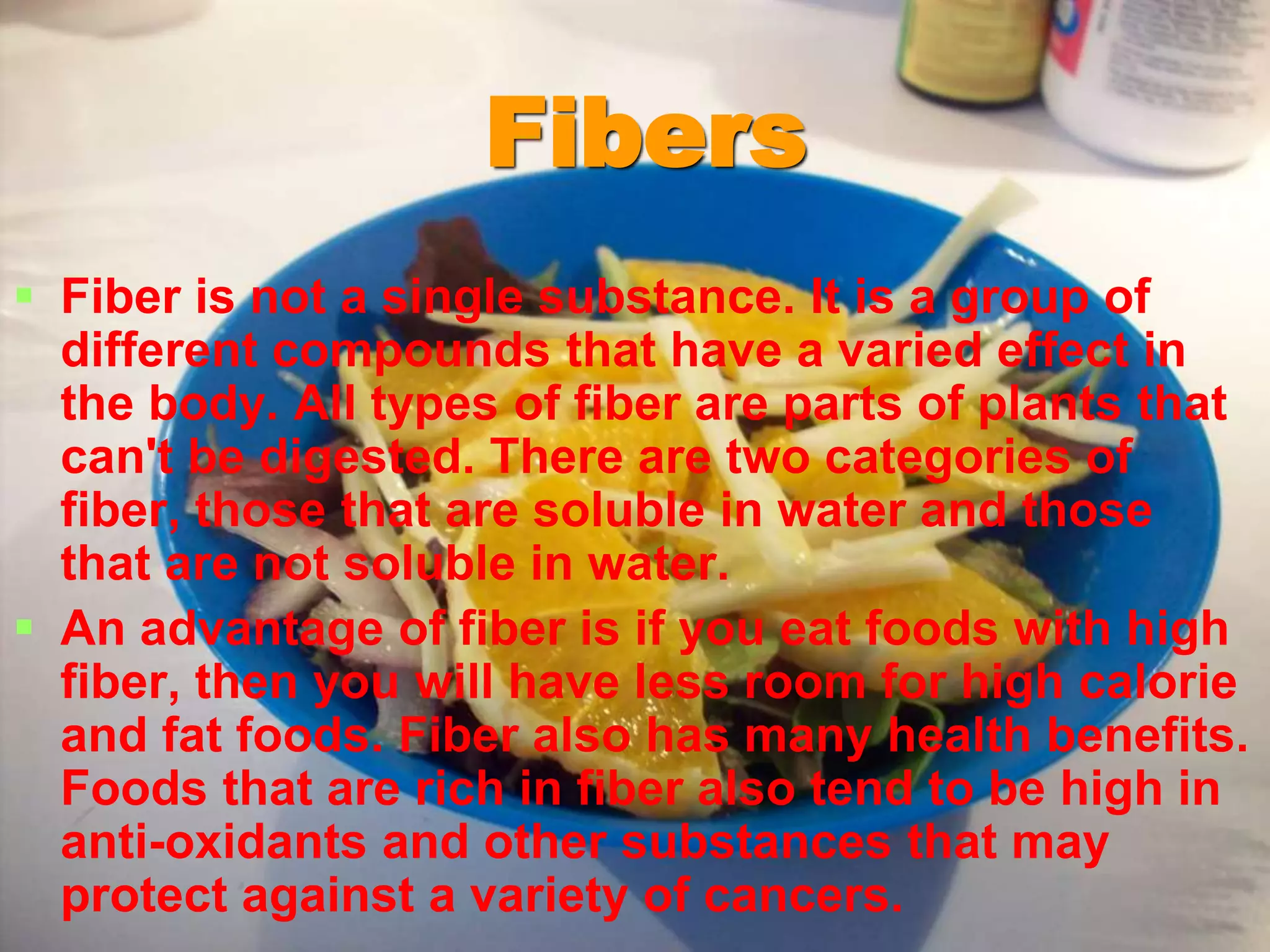 Components of food class iv | PPSX