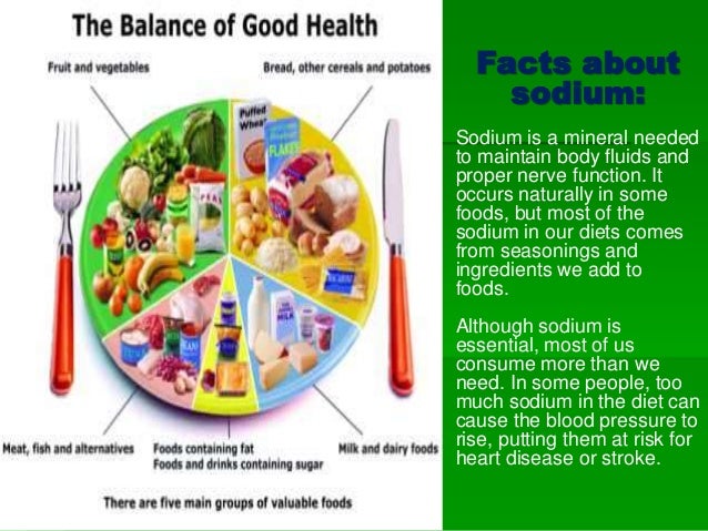 Components of food class iv