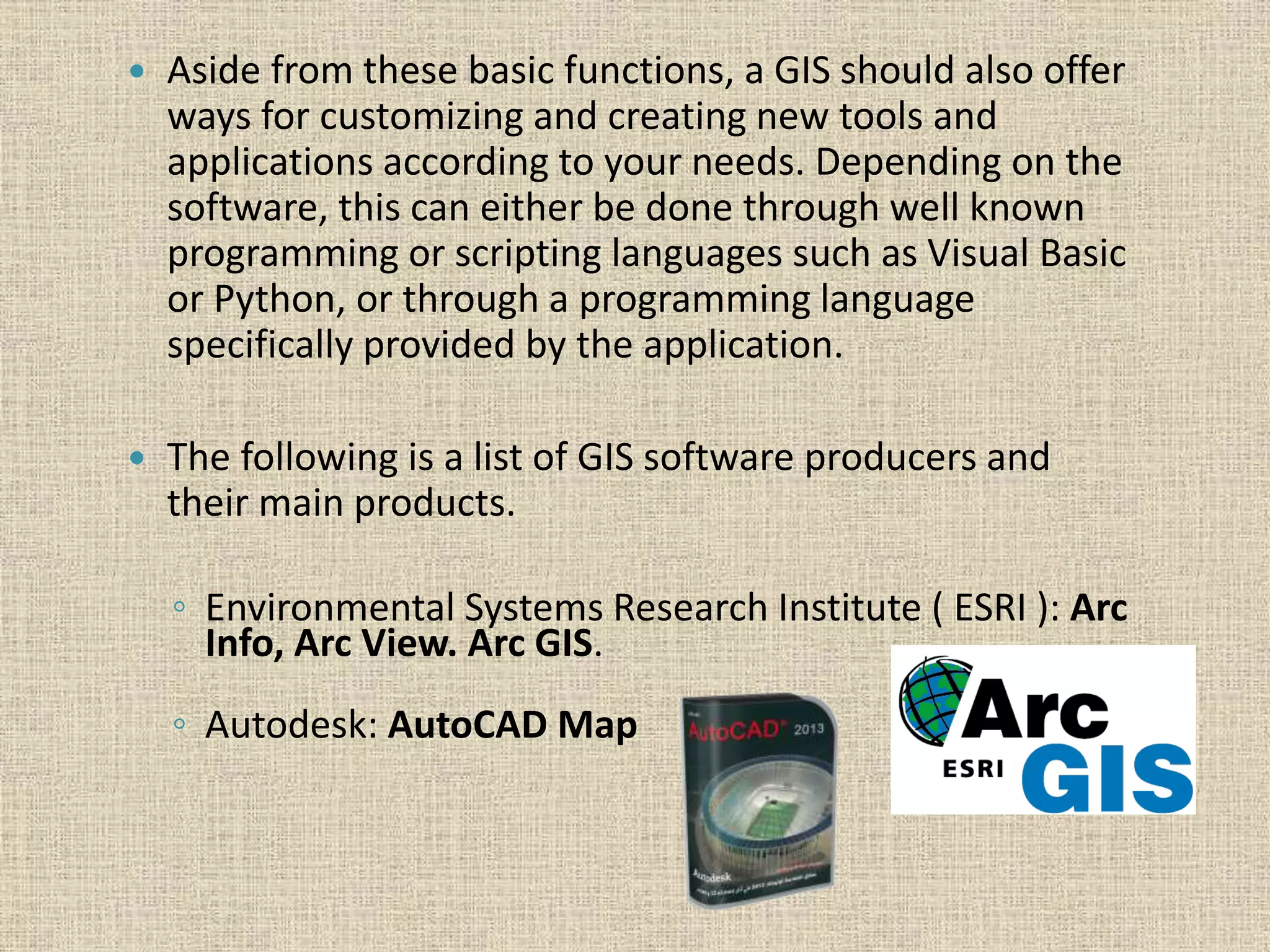 Components of gis | PPTX