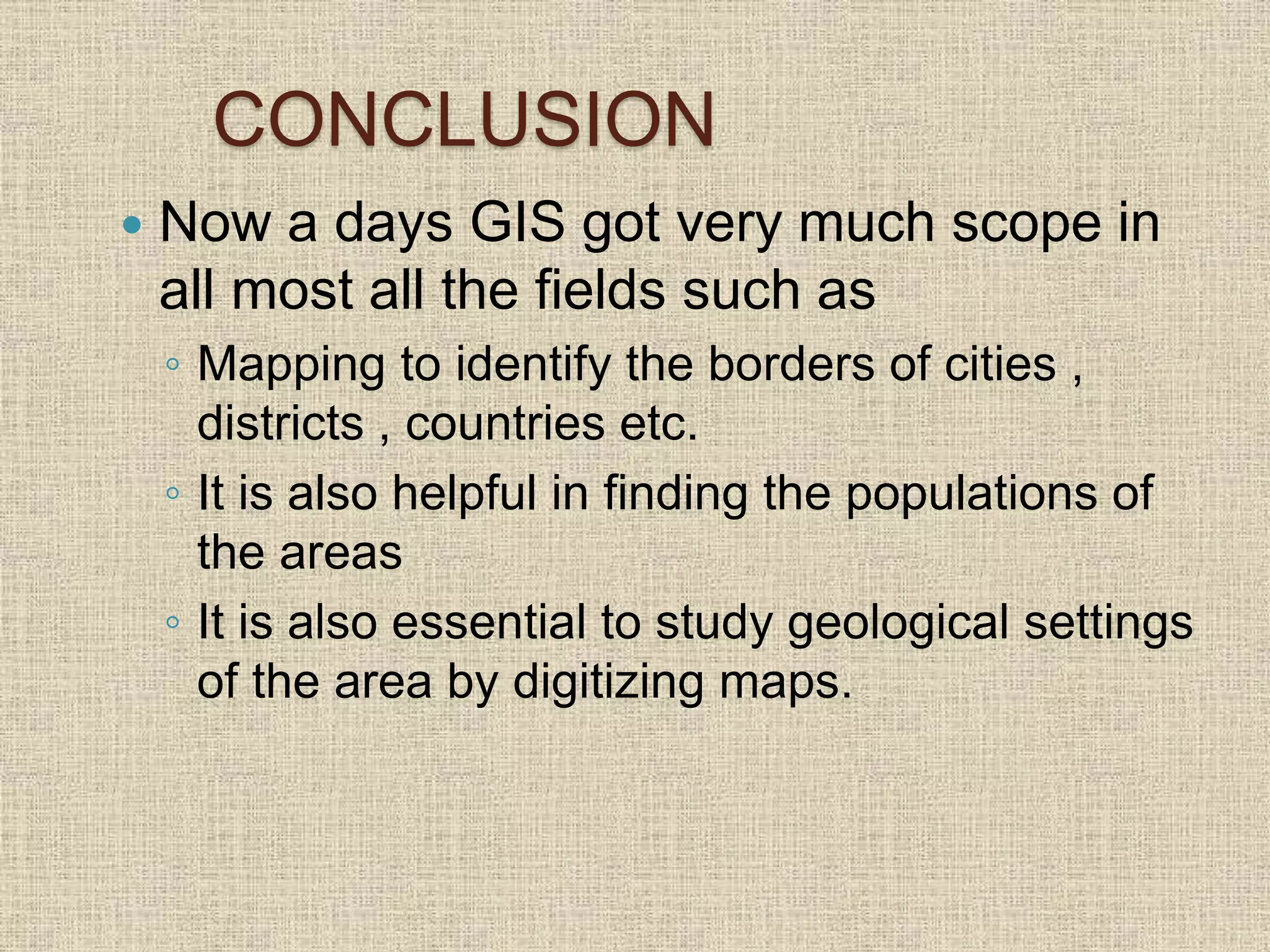 Components of gis | PPTX