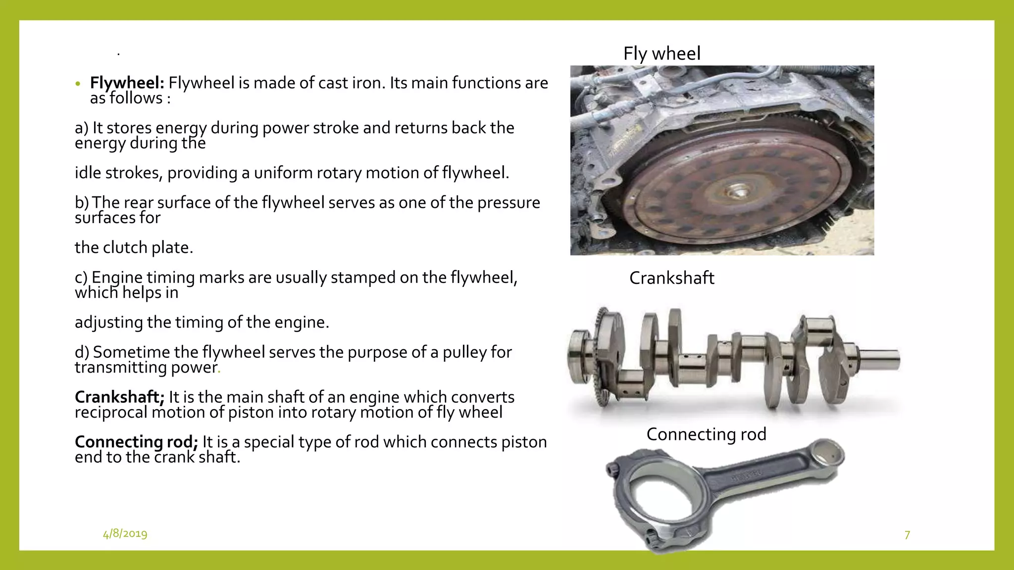 Components of ic engine | PPTX