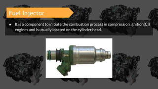 Components of IC engines | PPTX