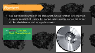Components of IC engines | PPTX