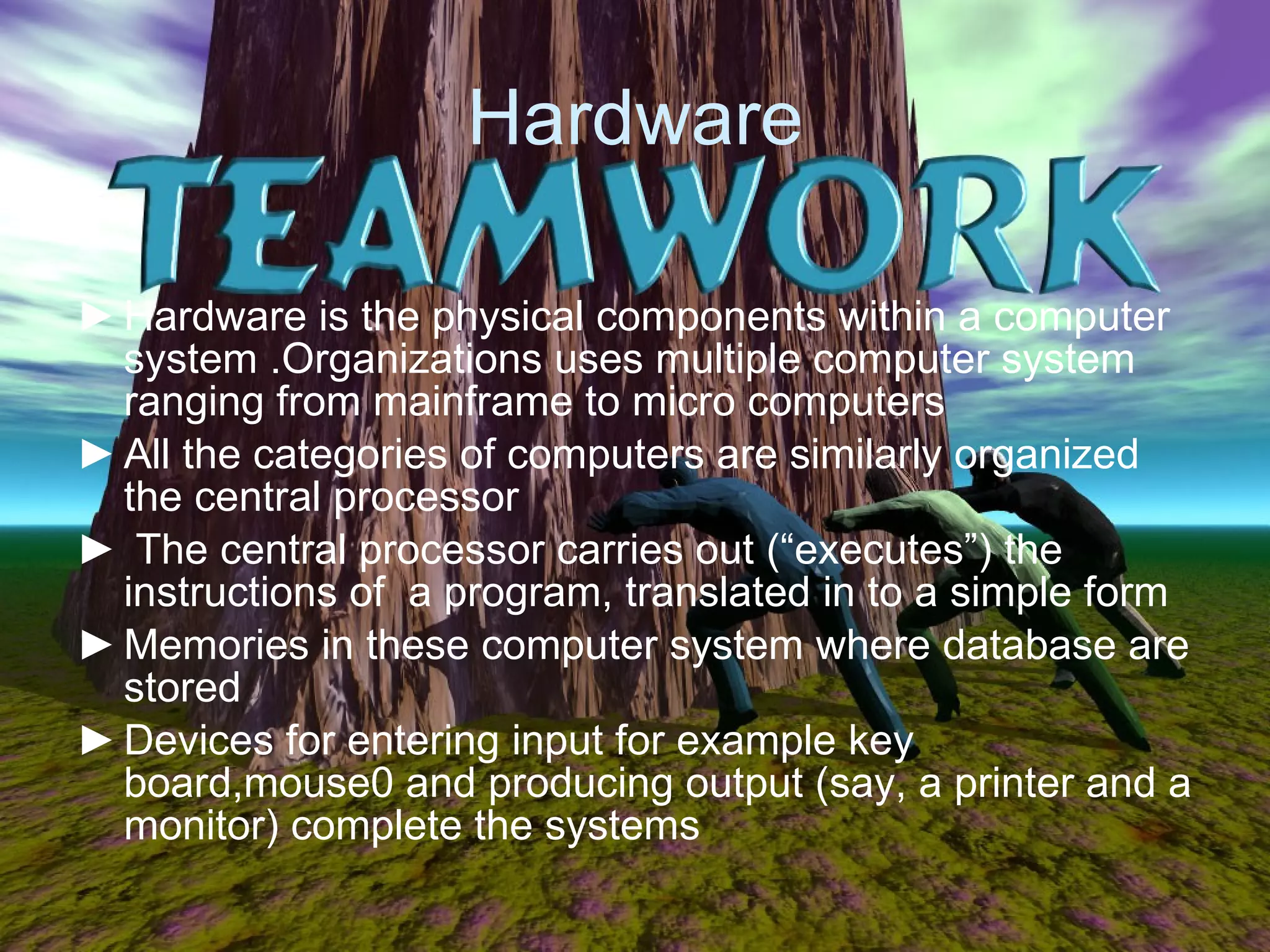 Components of information system | PPT | Databases | Computer Software ...