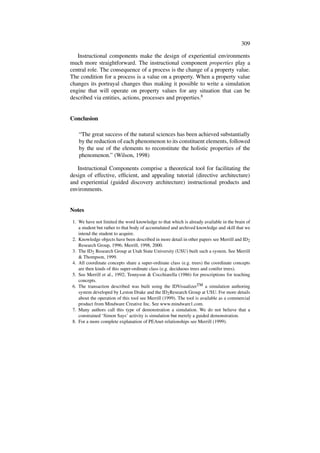 Components of Instruction | PDF