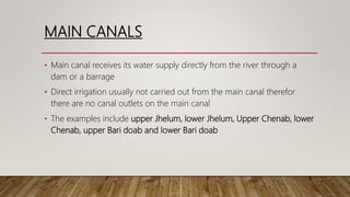 Components of irrigation system | PPTX