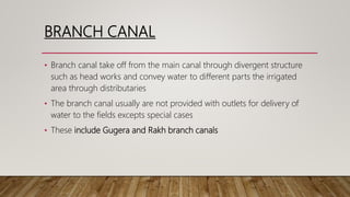 Components of irrigation system | PPTX