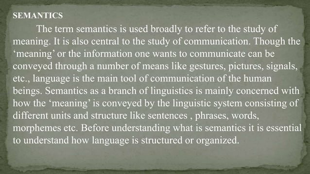 Components of language | PPT