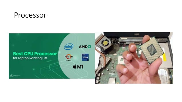 Components of laptop.pptx | Operating Systems | Computer Software and ...