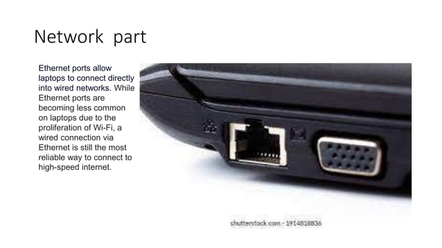 Components of laptop.pptx | Operating Systems | Computer Software and ...