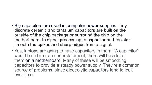 Components of laptop.pptx | Operating Systems | Computer Software and ...