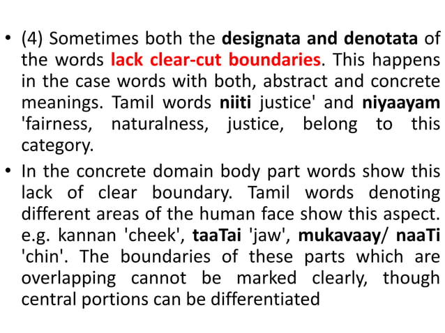 Components of lexical meaning | PPTX