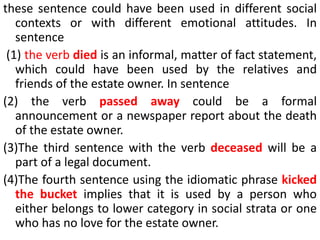 Components of lexical meaning | PPTX