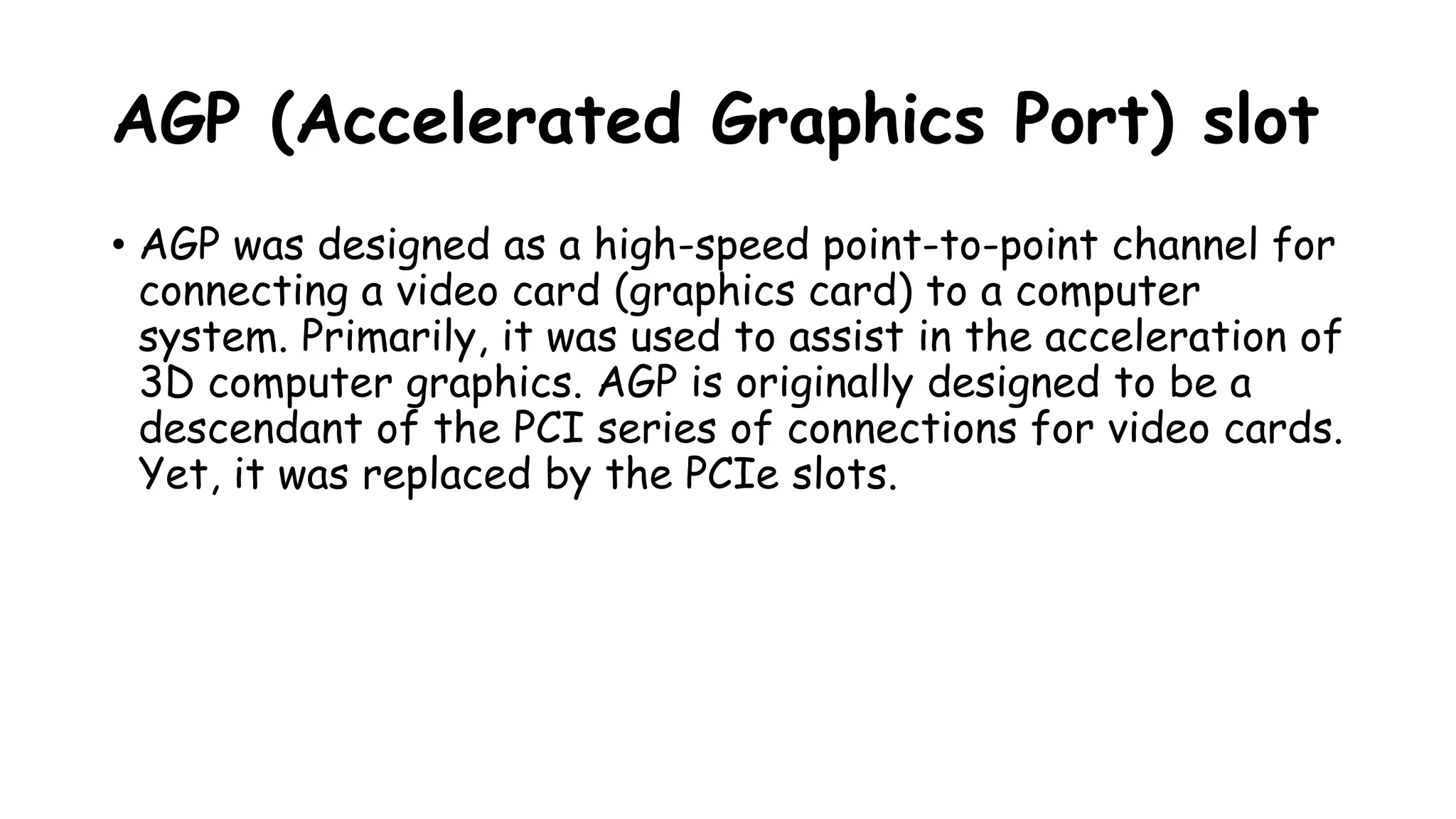 Components Of Motherboard or Parts of Motherboard | PPT