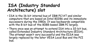 Components Of Motherboard or Parts of Motherboard | PPT