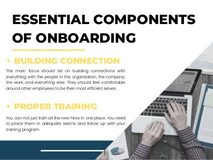 The Essential Components Of Onboarding | PPT