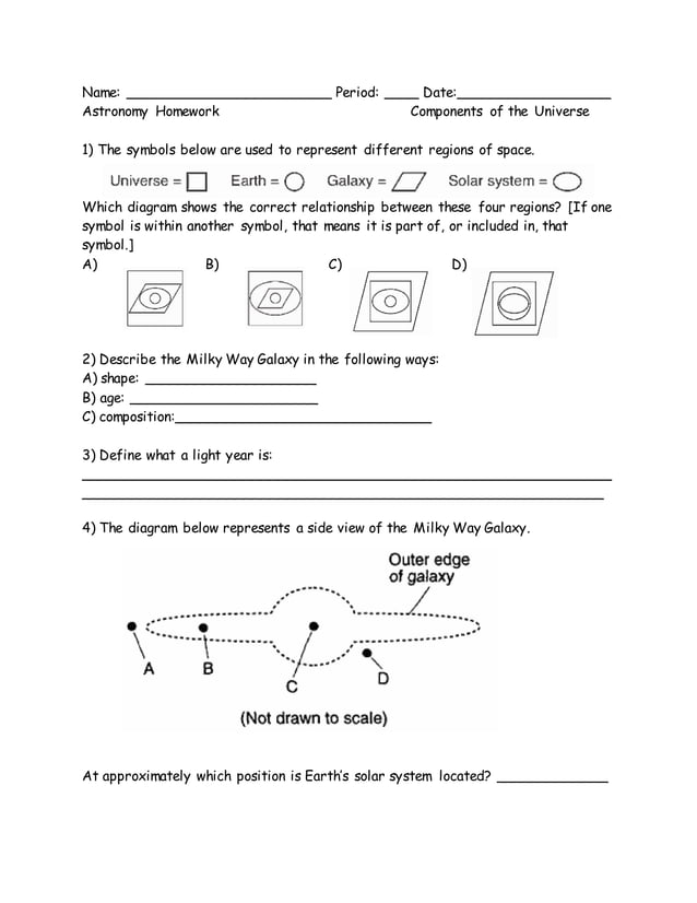 Components of our universe | PDF