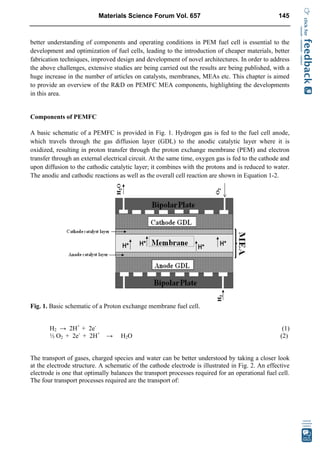 Components of pem fuel cells an overview | PDF