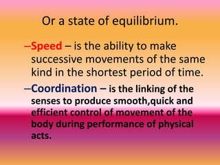 Components of physical fitness | PPTX