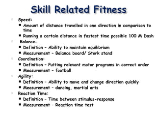 Components of physical fitness | PPT