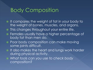 Components of physical fitness | PPTX