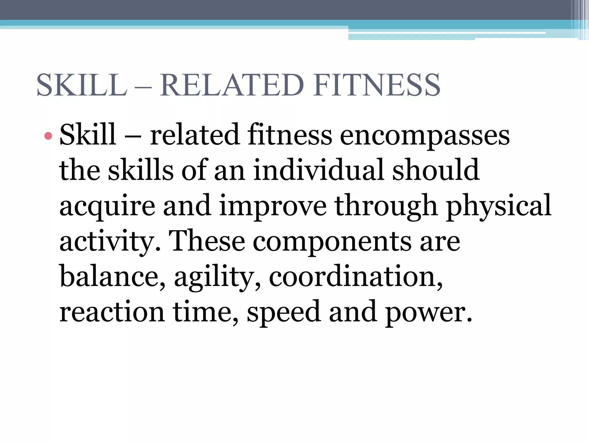 Components of Physical Fitness | PPTX