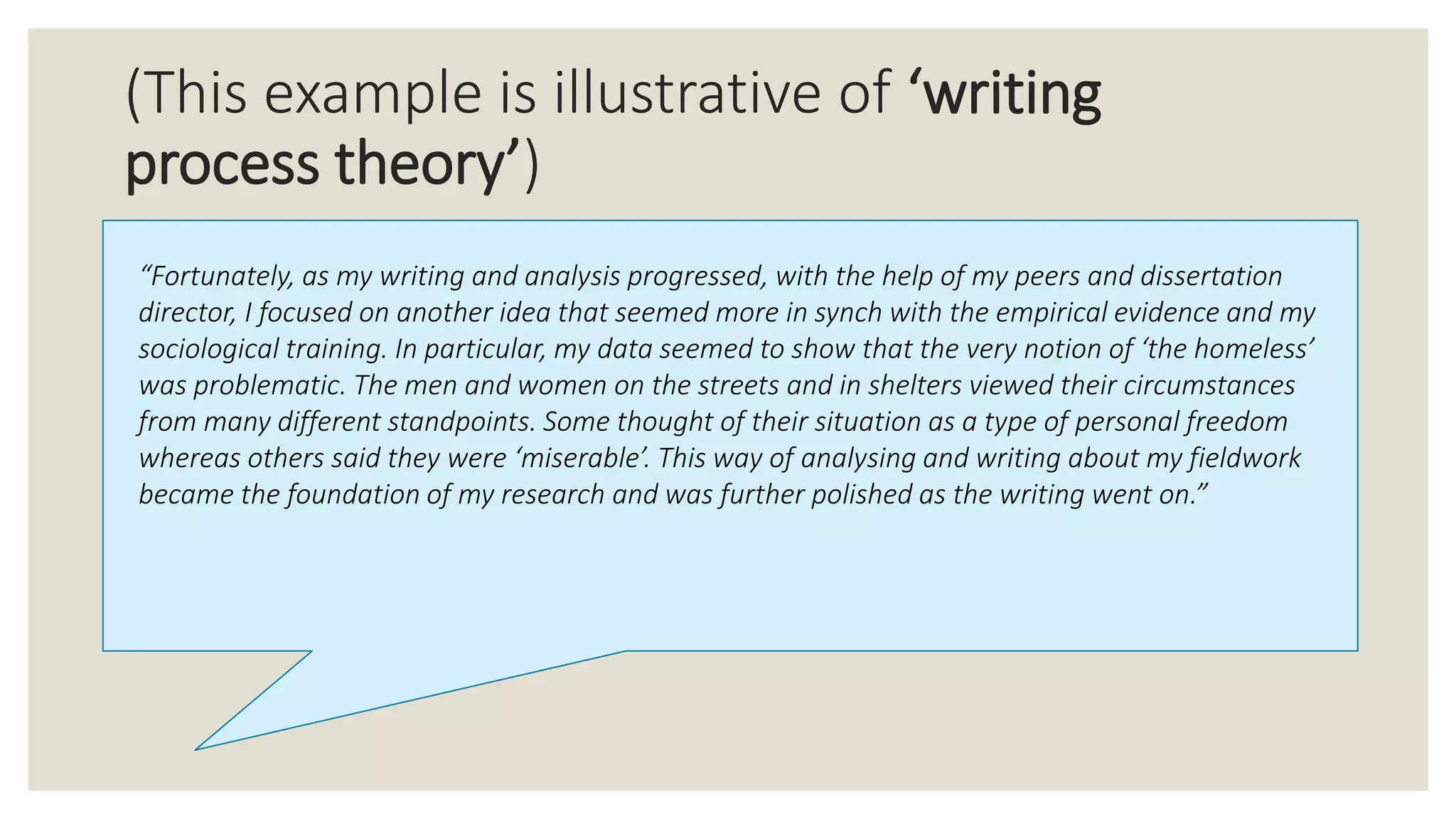 Components in qualitative research proposal Three aspects of ...