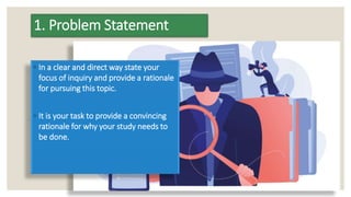 Components in qualitative research proposal Three aspects of ...