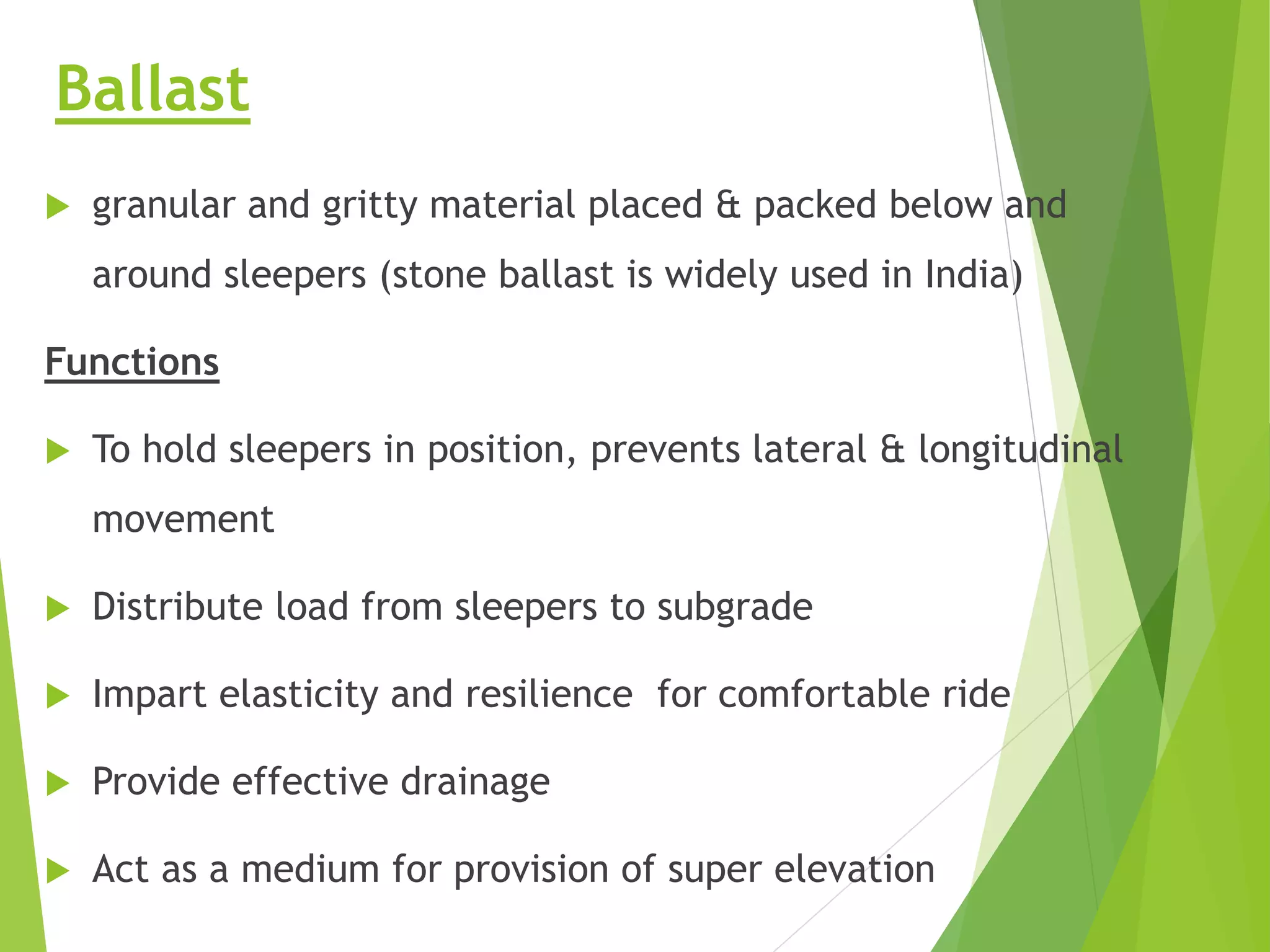 Components of railway track | PPTX