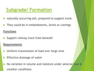 Components of railway track | PPTX