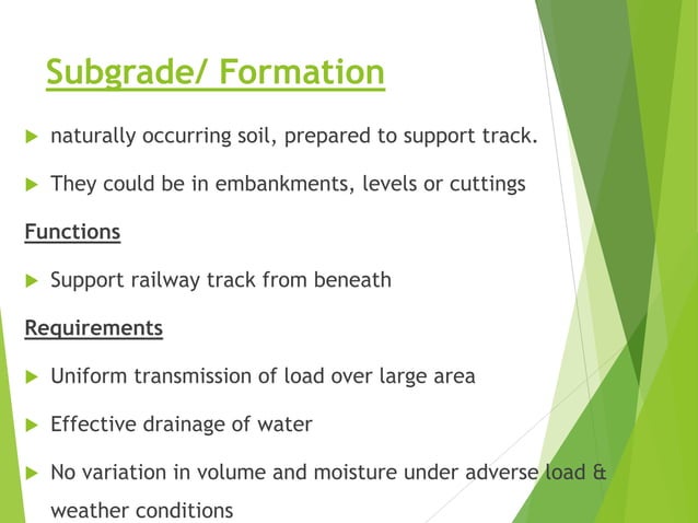 Components of railway track | PPTX | Rail Travel | Travel Type