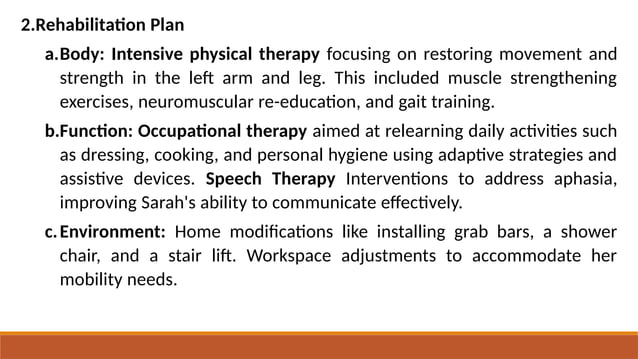 ESSENTIAL COMPONENTS OF REHABILITATION.pptx | Physical Therapy | Wellness