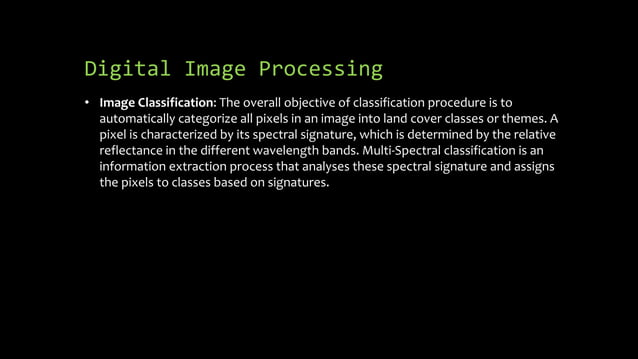 Components of Remote Sensing | PPTX | Photo Editing Software | Computer Software and Applications
