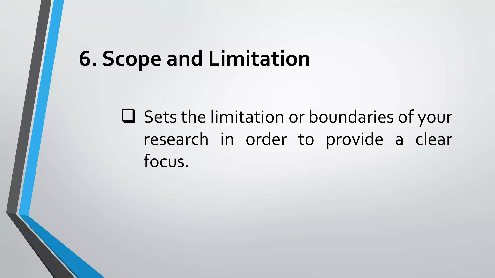 Components of research | PPTX