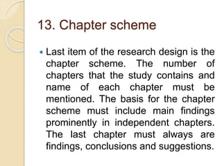 Components of research design by G.Reka