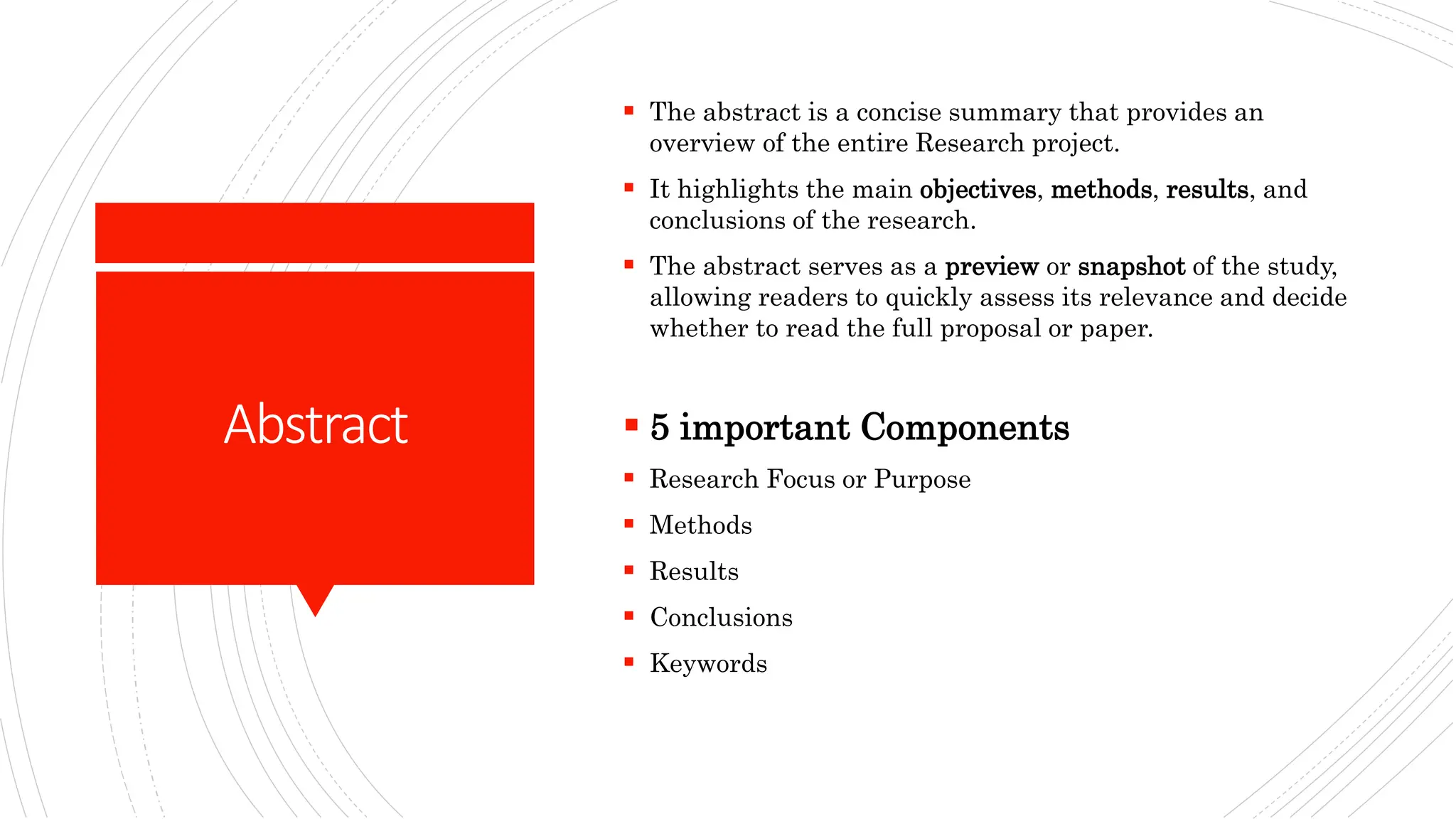 Components of Research Proposal in Research Methodology .pptx