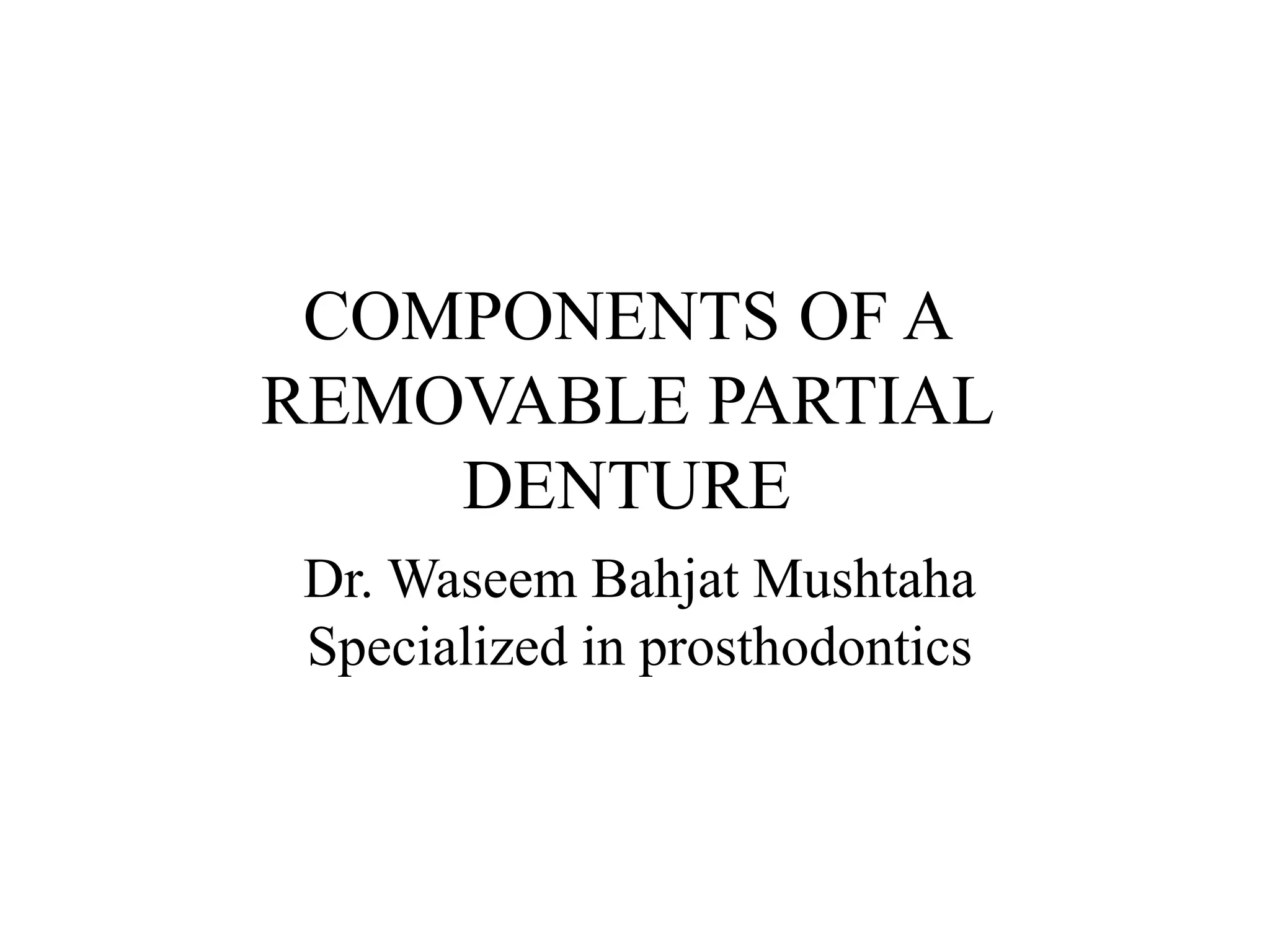 components of rpd.ppt